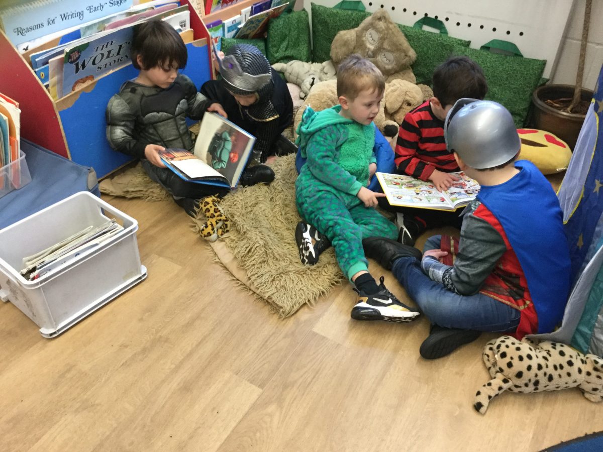 Beddington Infants' School | Whole School Book Sharing Week